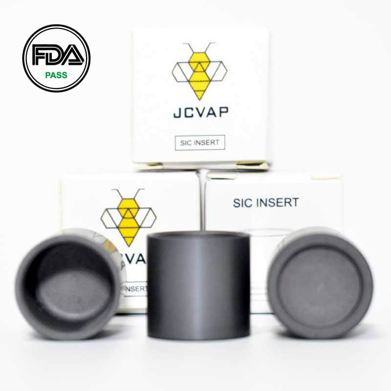 JCVAP SiC Insert (Silicone Carbide Insert) for puffco peak V1 V2 V3 ...