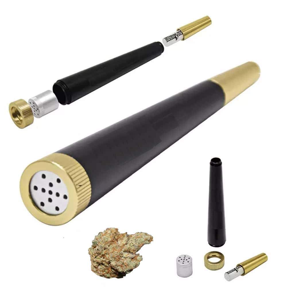 Dry Herb Pipes with 3CM Activated Carbon Filter Removable Honeypuff ...